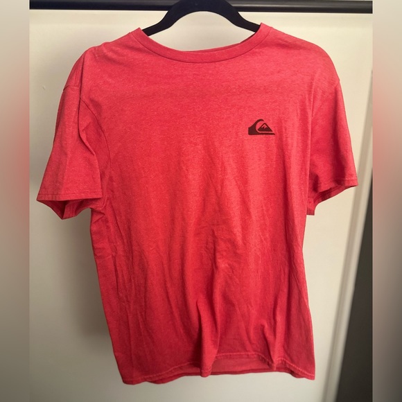 Quiksilver | Shirts | Sale Classic 9s Y2k Red Quicksilver Tee Shirt M ...